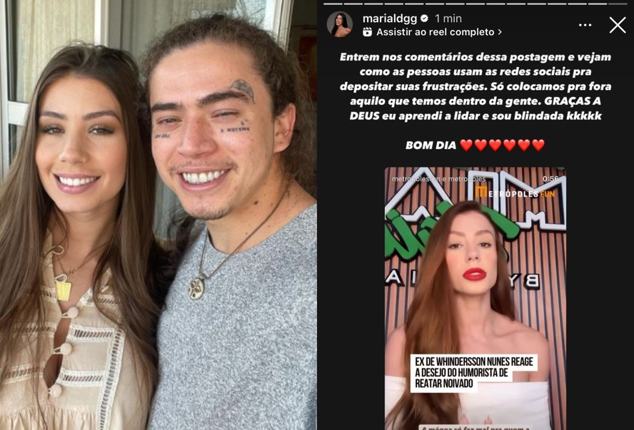 Maria Lina rebate críticas à sua aparência em vídeo sobre desejo de ...