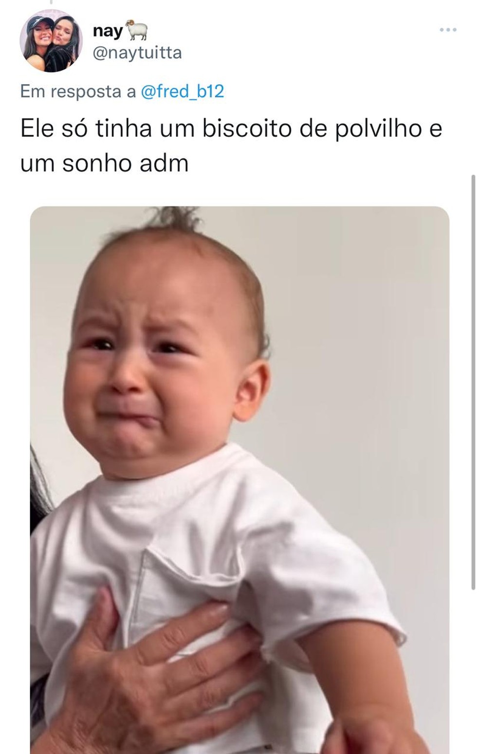 BBB 23: Fred chora ao ver biscoito de polvilho e lembrar do filho, Cris ...