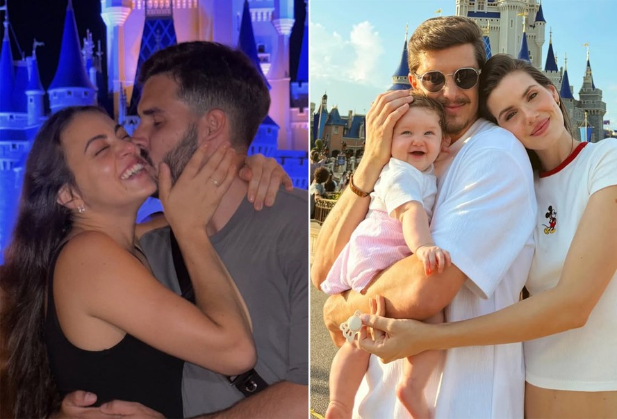 Irmã de Camila Queiroz fica noiva na Disney e atriz comemora: 'Melhor ...