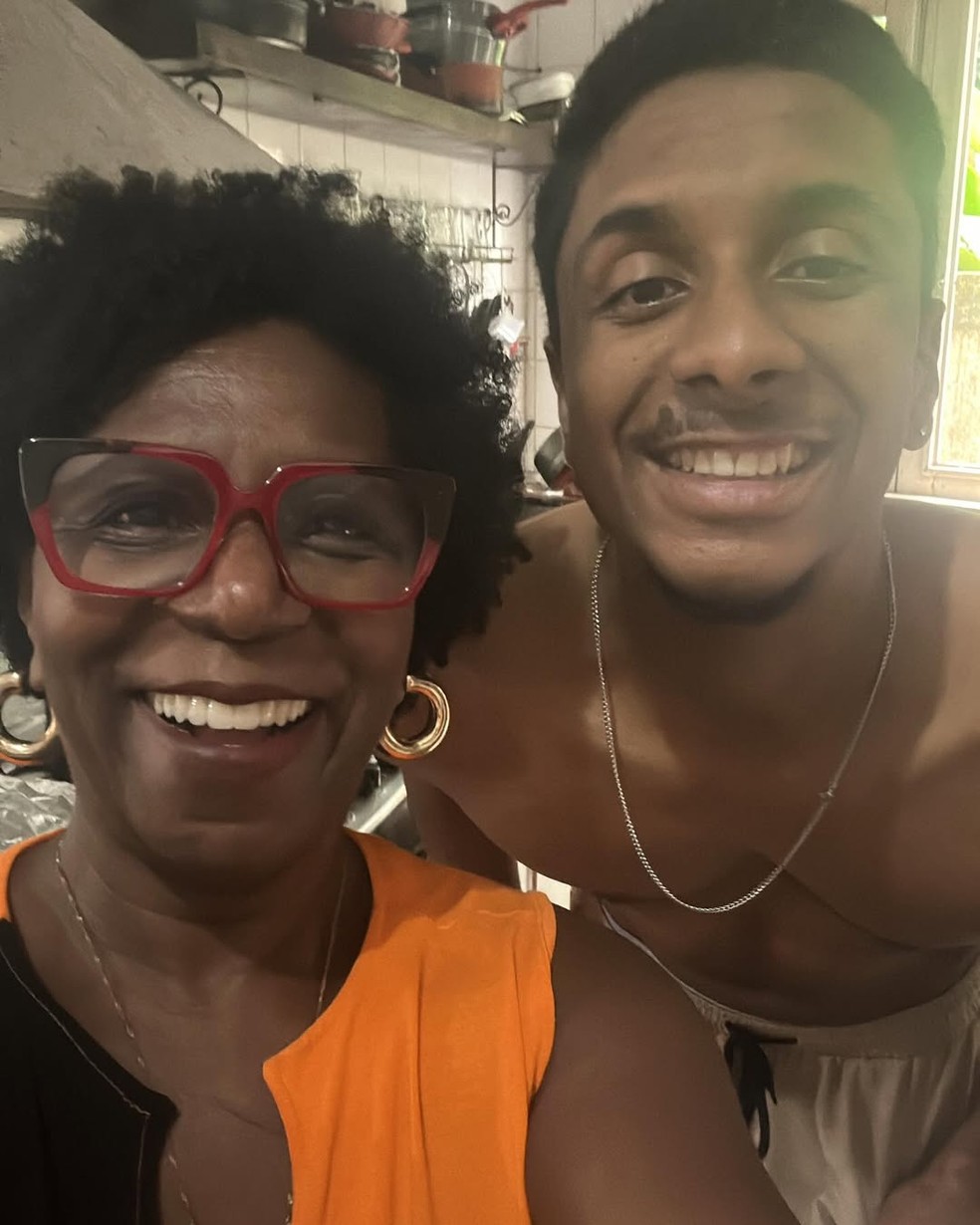 Ju Colombo e Lucas — Foto: Reprodução/Instagram