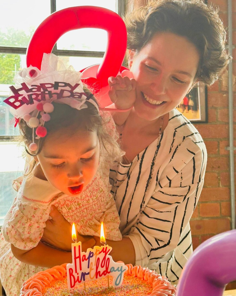 Cecilia Malan comemora os 4 anos da filha: 'Sentido da vida'