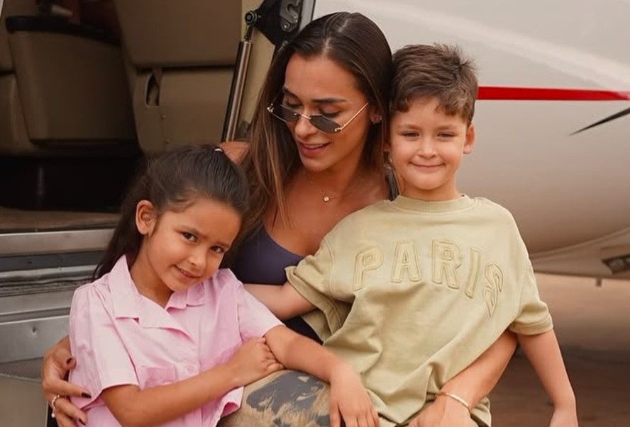 Tainá Castro fala da rotina com os filhos e cuidados com exposição nas ...