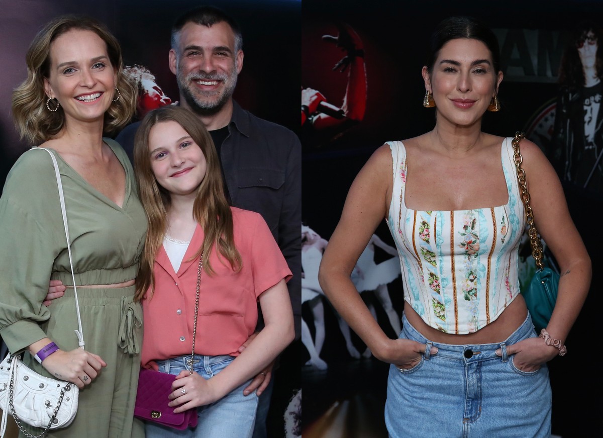 Famosos prestigiam show de Sandy no Rio de Janeiro