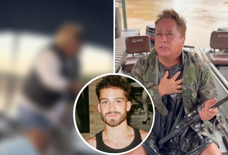 João Guilherme 'confunde' Patixa Teló com o pai, Leonardo, em foto ...