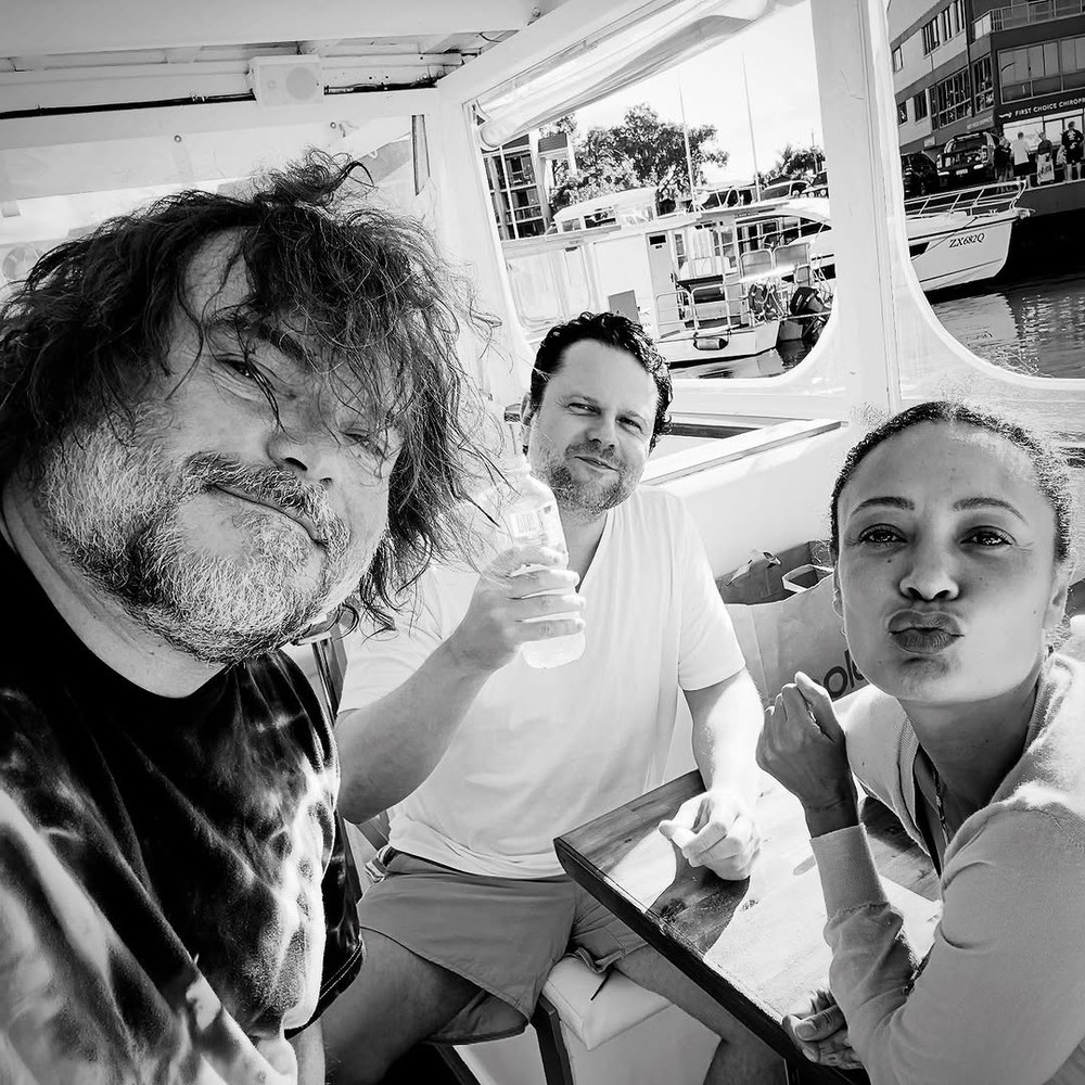 Selton Mello mostra bastidores de 'Anaconda' com Jack Black e Thandiwe ...