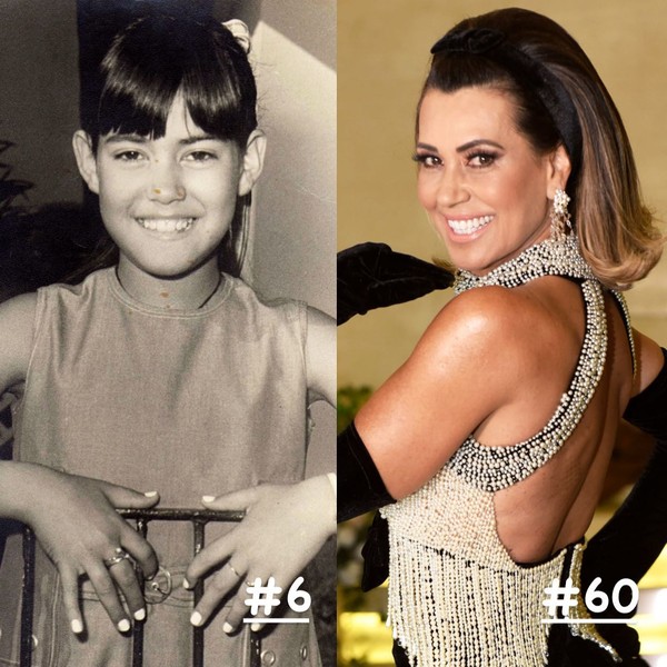 20 vezes em que Solange Frazão impressionou com fotos de antes e depois