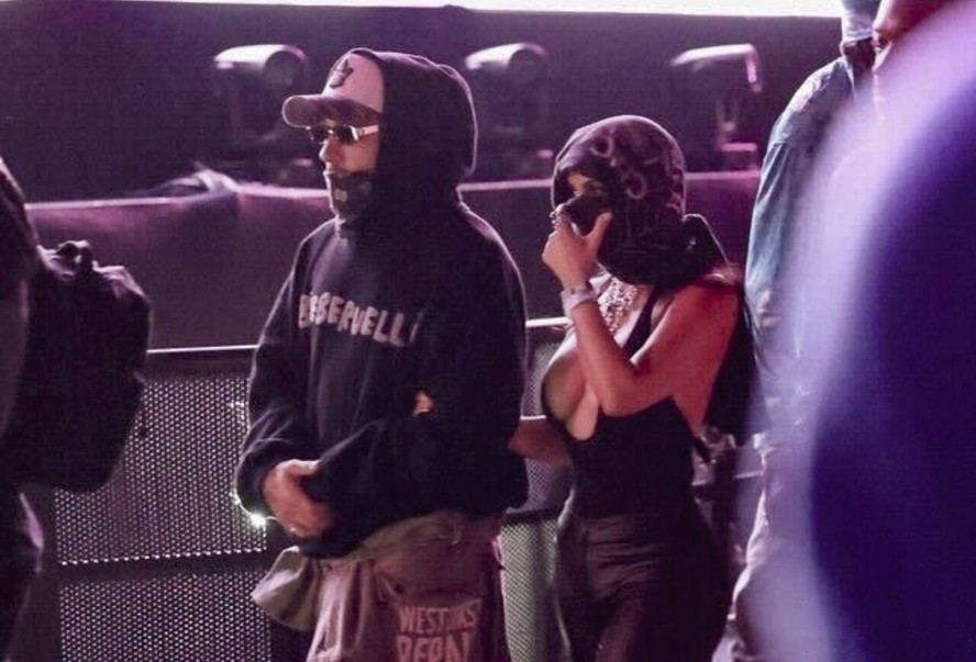Kim Kardashian e Lewis Hamilton se disfarçam para ver juntos show de ...