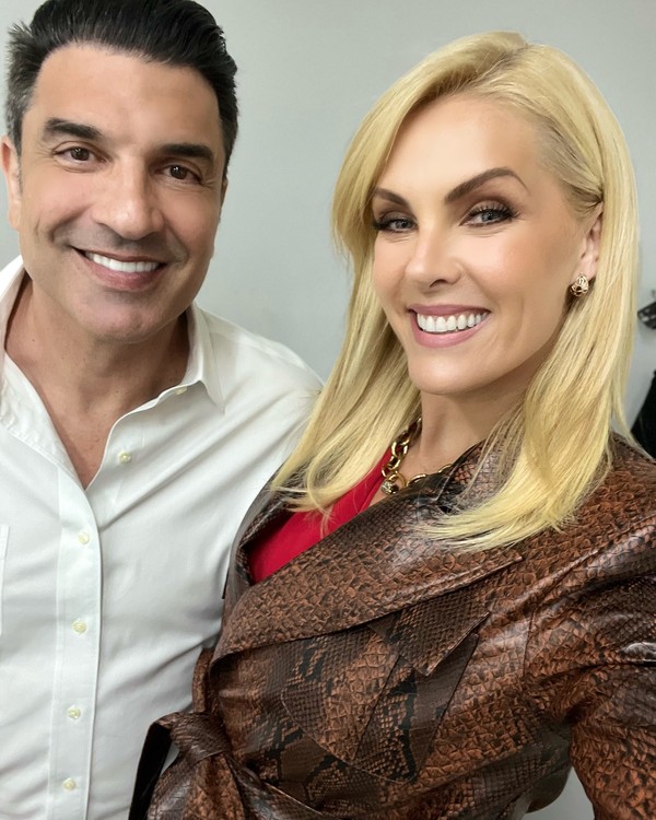 Ana Hickmann comemora primeiro desfile com Edu Guedes
