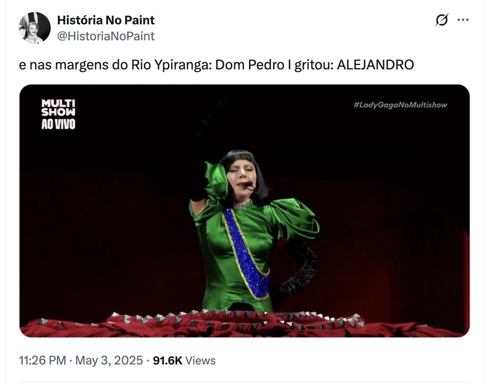 Show de Lady Gaga no Rio agita redes sociais; confira memes