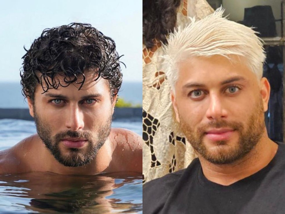 Jesus Luz abandona cachos e fica platinado; veja antes e depois