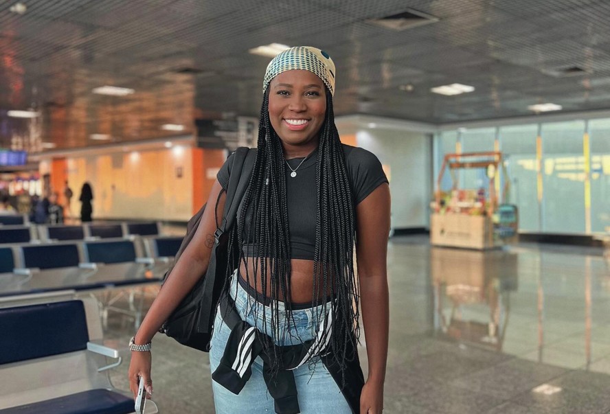 Ex- BBB Leidy Elin comemora primeira vez andando de avião: 'Ano de ...