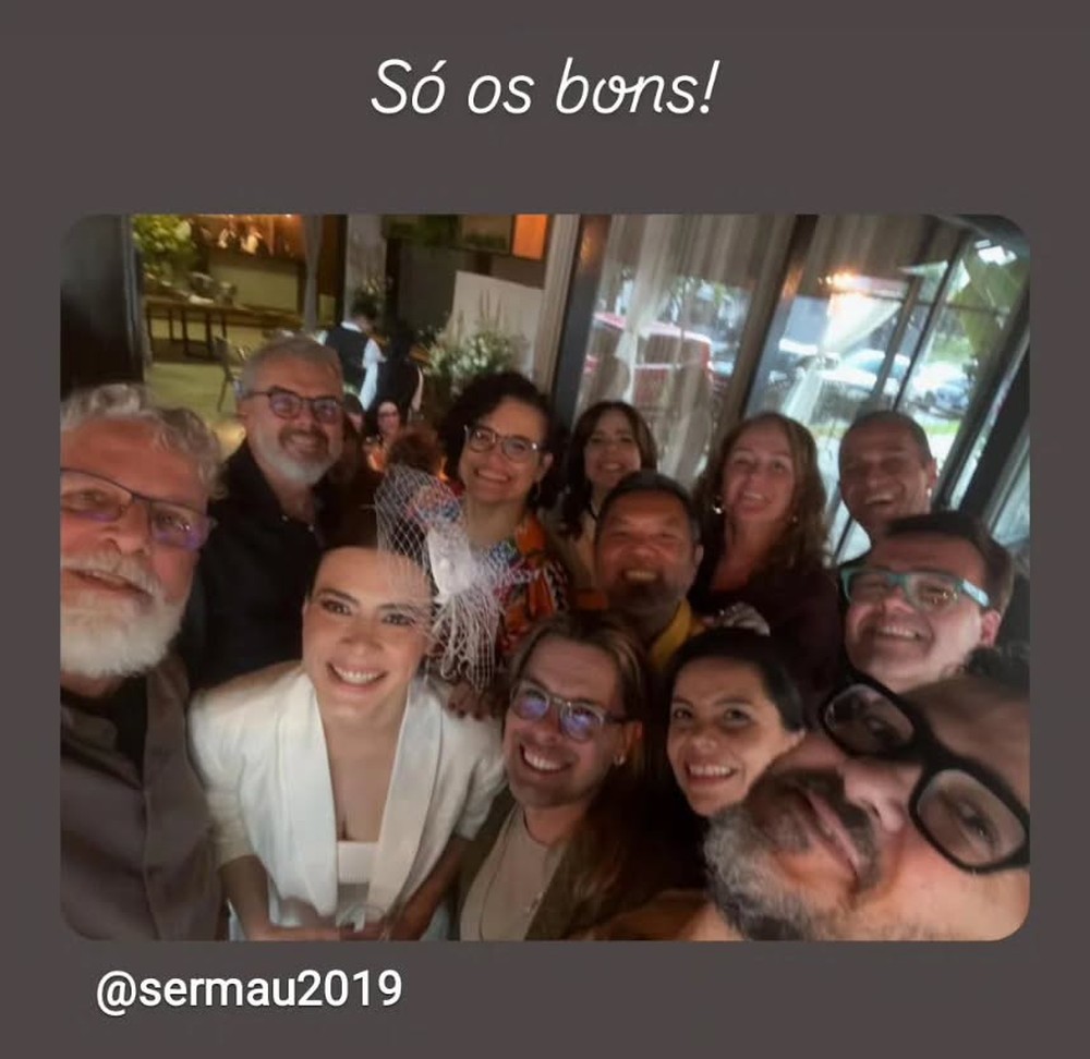 Michelle Loreto, do 'Bem Estar', se casa com diretor-geral do 'Encontro'