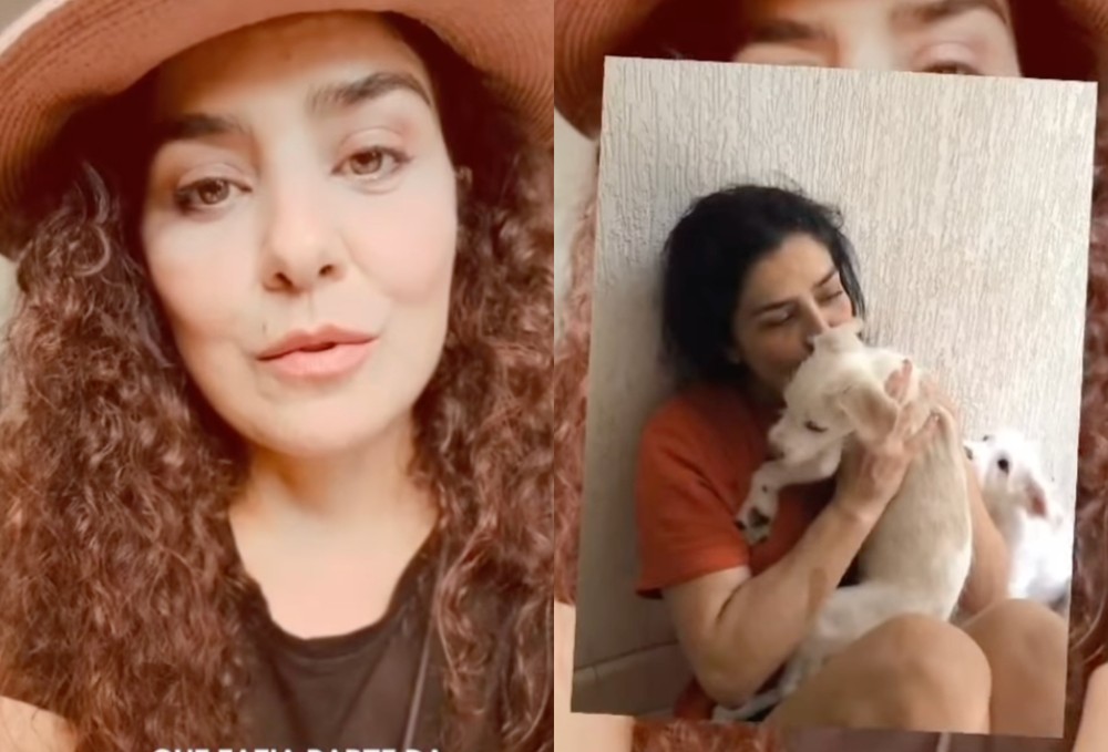 Letícia Sabatella e Daniel Dantas viajam juntos após polêmica com cachorros
