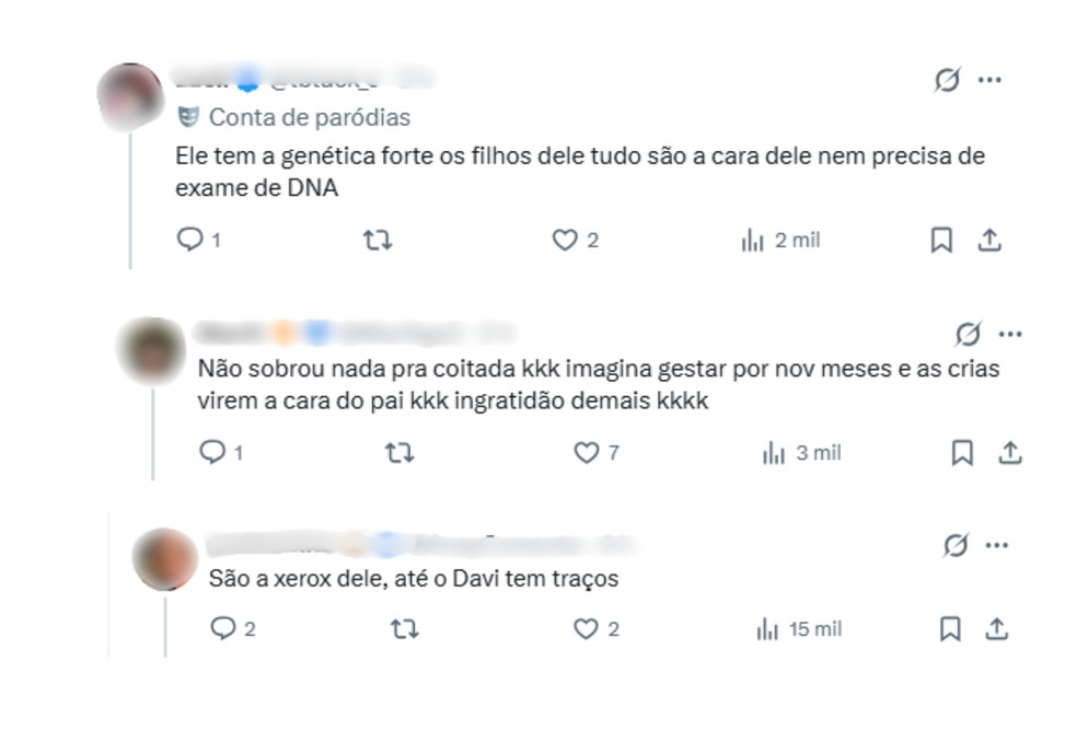 Após foto familiar, Neymar surpreende web por semelhança com filhas: 'O ...