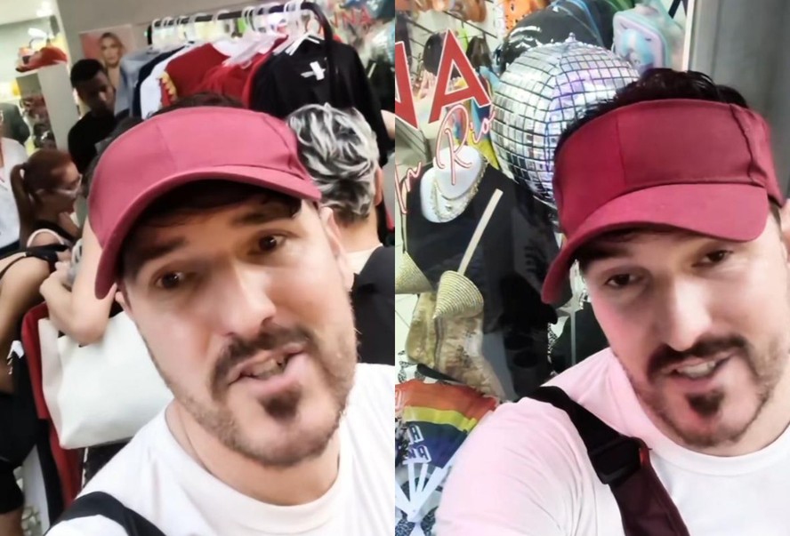 Maquiador De Madonna Faz Compras Na Saara Durante Passeio Pelo Rio De Janeiro