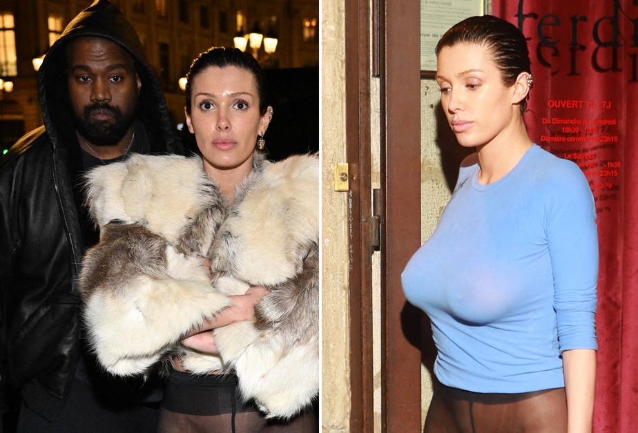 De Meia Calça E Sem Calcinha Esposa De Kanye West Circula Por🦏