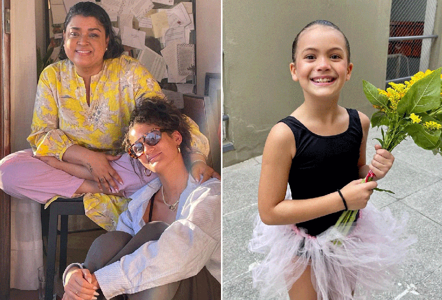 Ex-nora de Preta Gil, Laura Fernandez comemora 8 anos de Sol de Maria