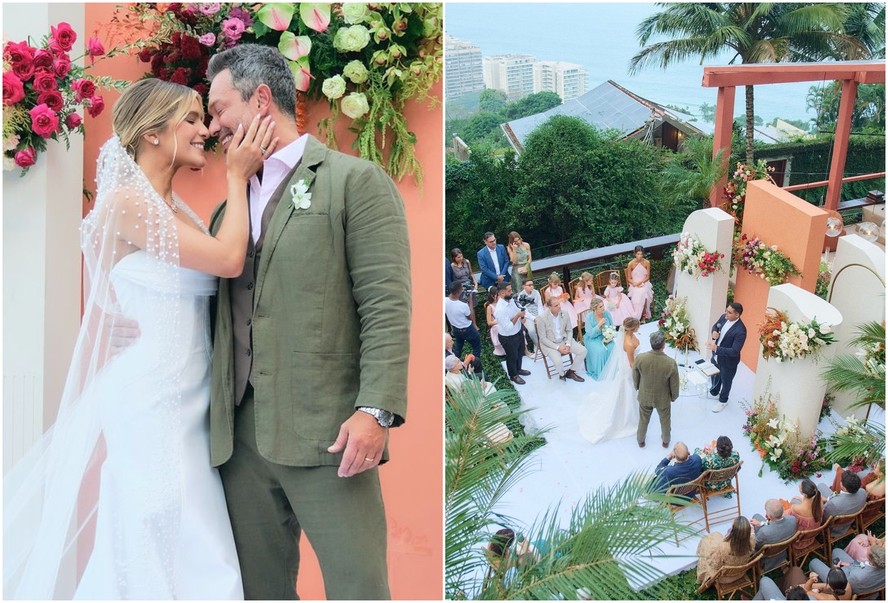 Isabella Santoni divulga fotos inéditas do seu casamento com empresário ...