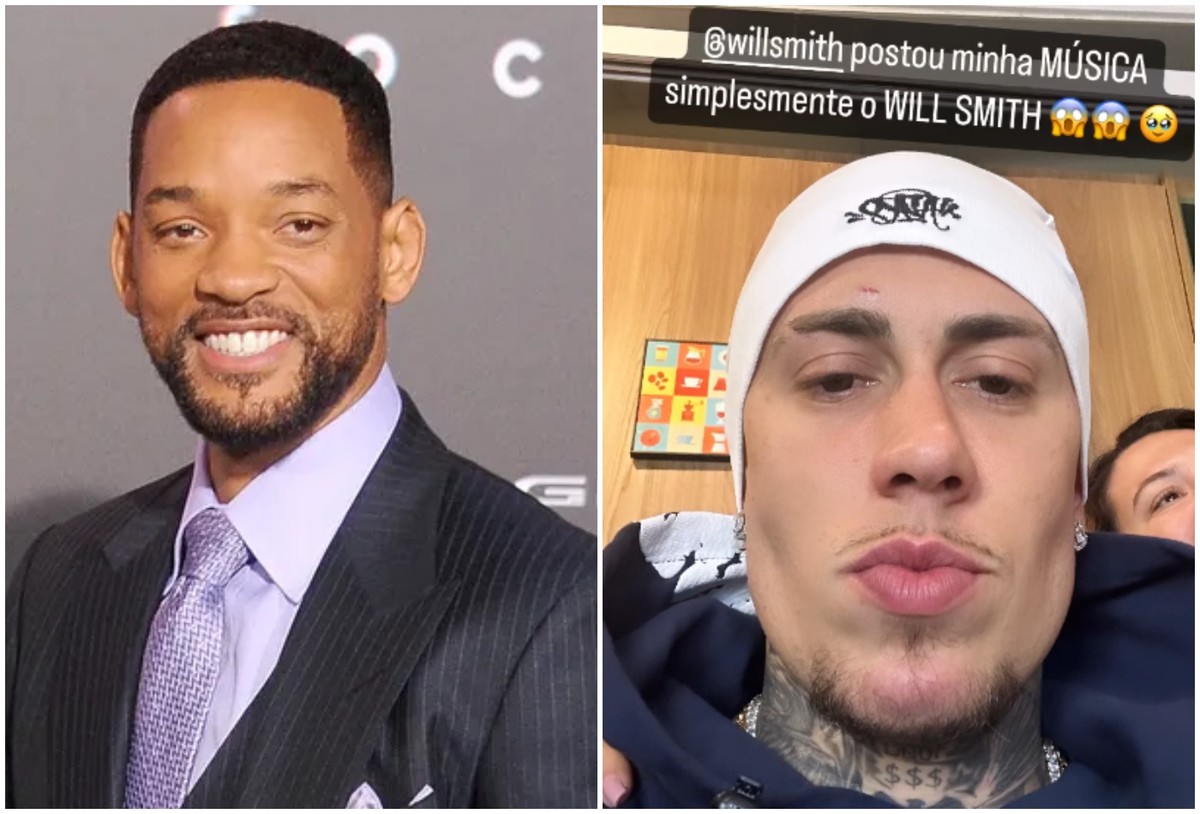 Will Smith posta vídeo com música de MC Daniel, e funkeiro reage
