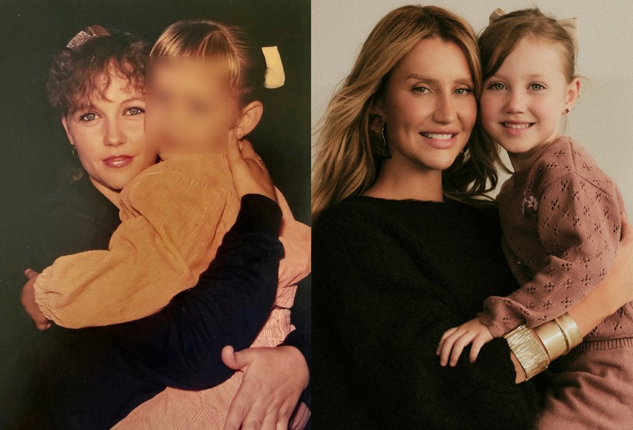 'Surreal!': foto antiga de Ana Paula Siebert com a mãe impressiona web ...