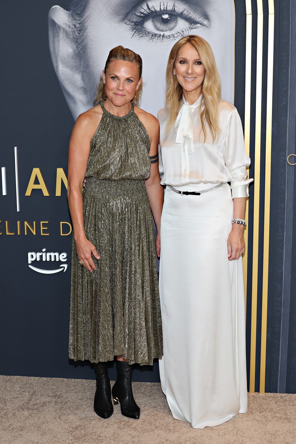 Com doença rara e incurável, Céline Dion vai com o filho a première de ...
