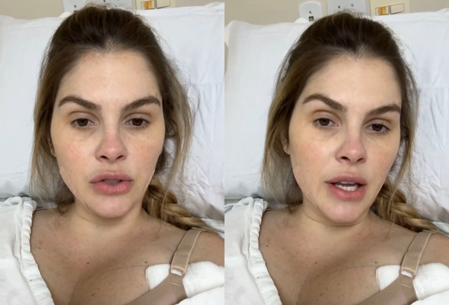 Bárbara Evans mostra como está o corpo 14 dias após cirurgias plásticas ...