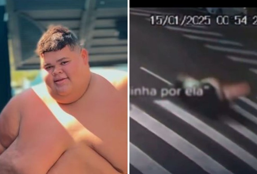Influenciador Gordão da XJ sofre acidente de moto e vídeo impressiona