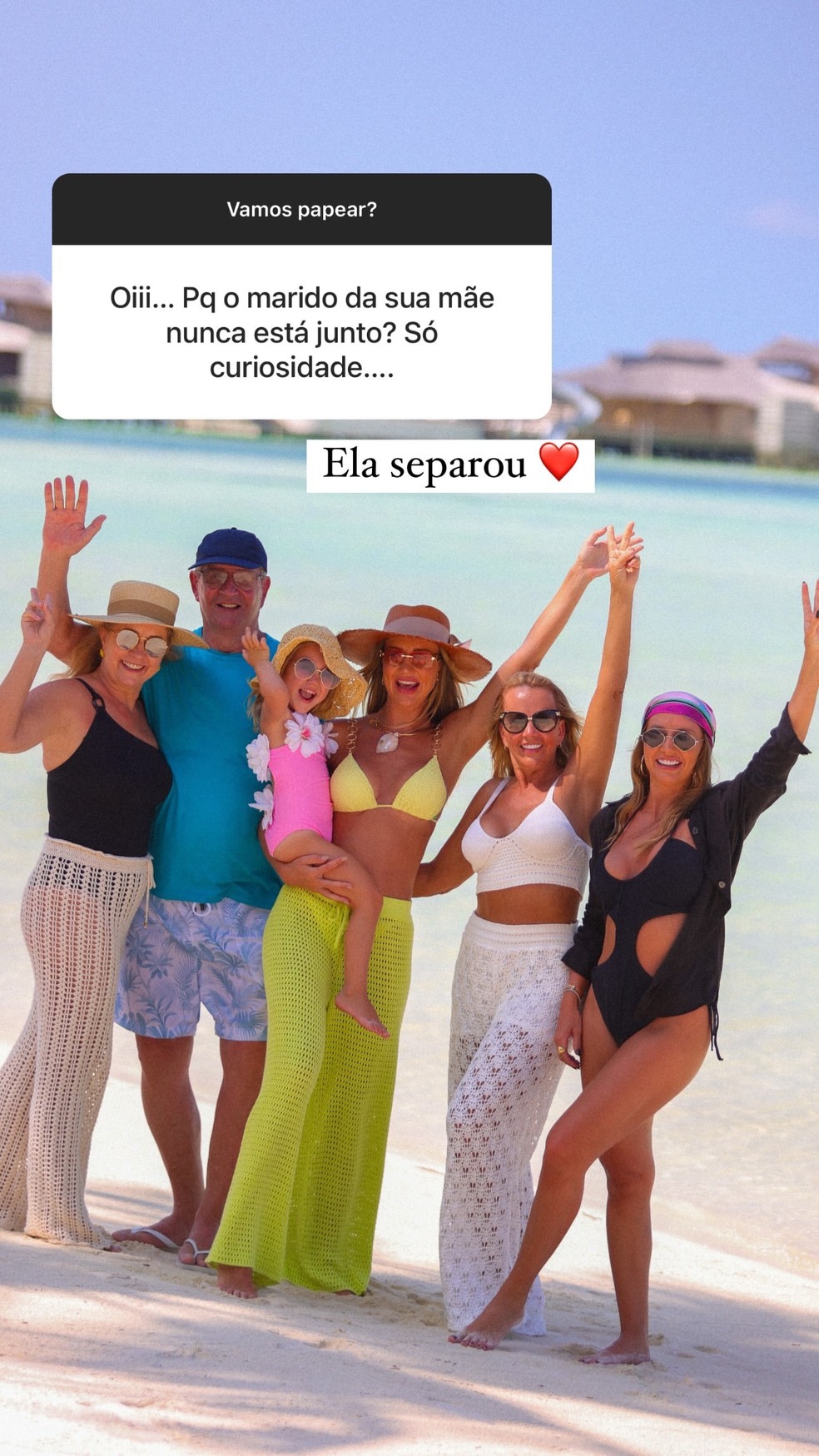 Quem é quem? Ana Paula Siebert e a irmã Duda Siebert curtem as Maldivas - Primeira Hora