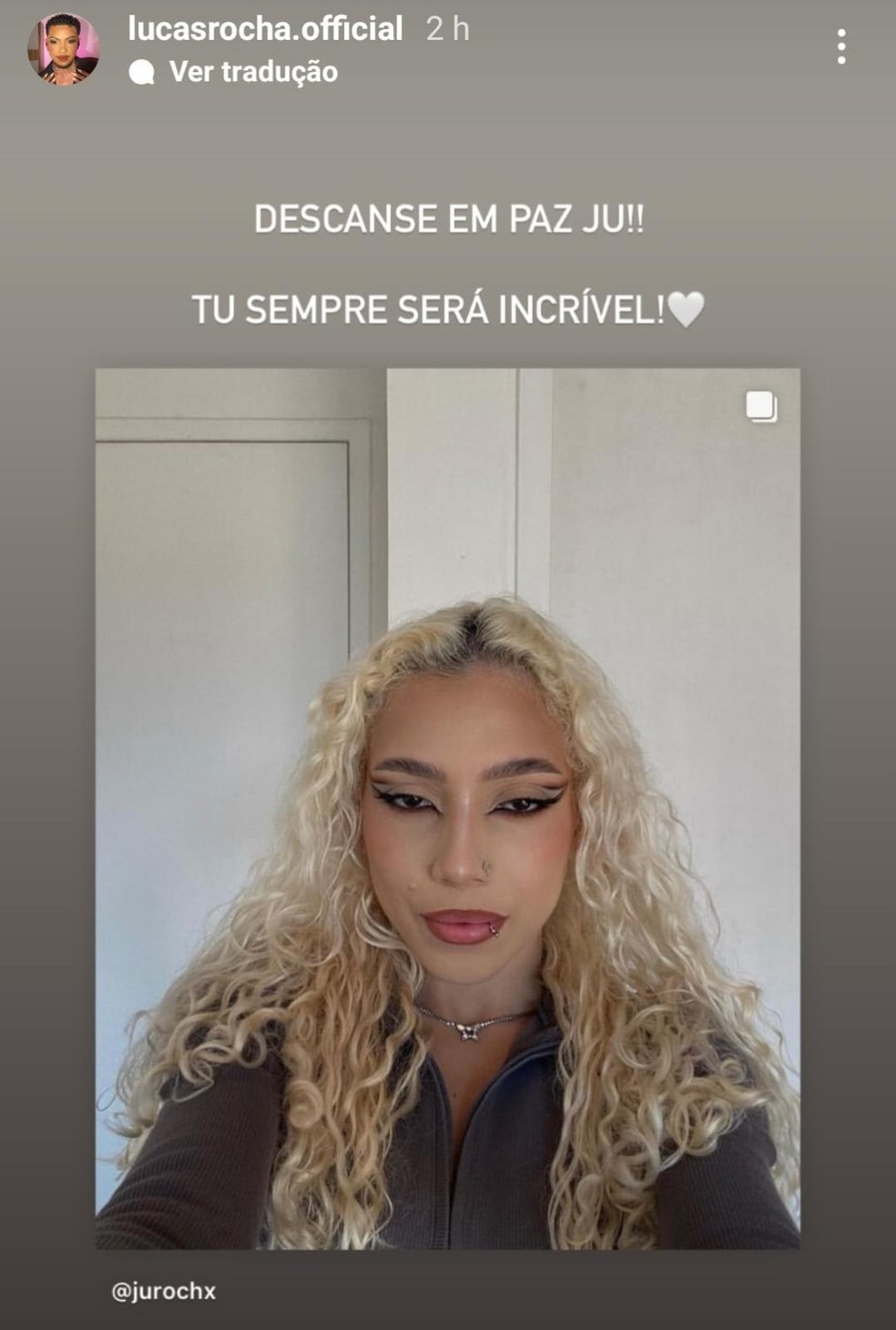 Perfil oficial anuncia morte da maquiadora e influencer Juliana Rocha