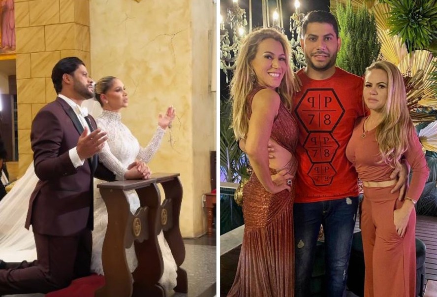 Tia de Camila e irmã de Iran Ângelo crítica casamento de sobrinha com ...