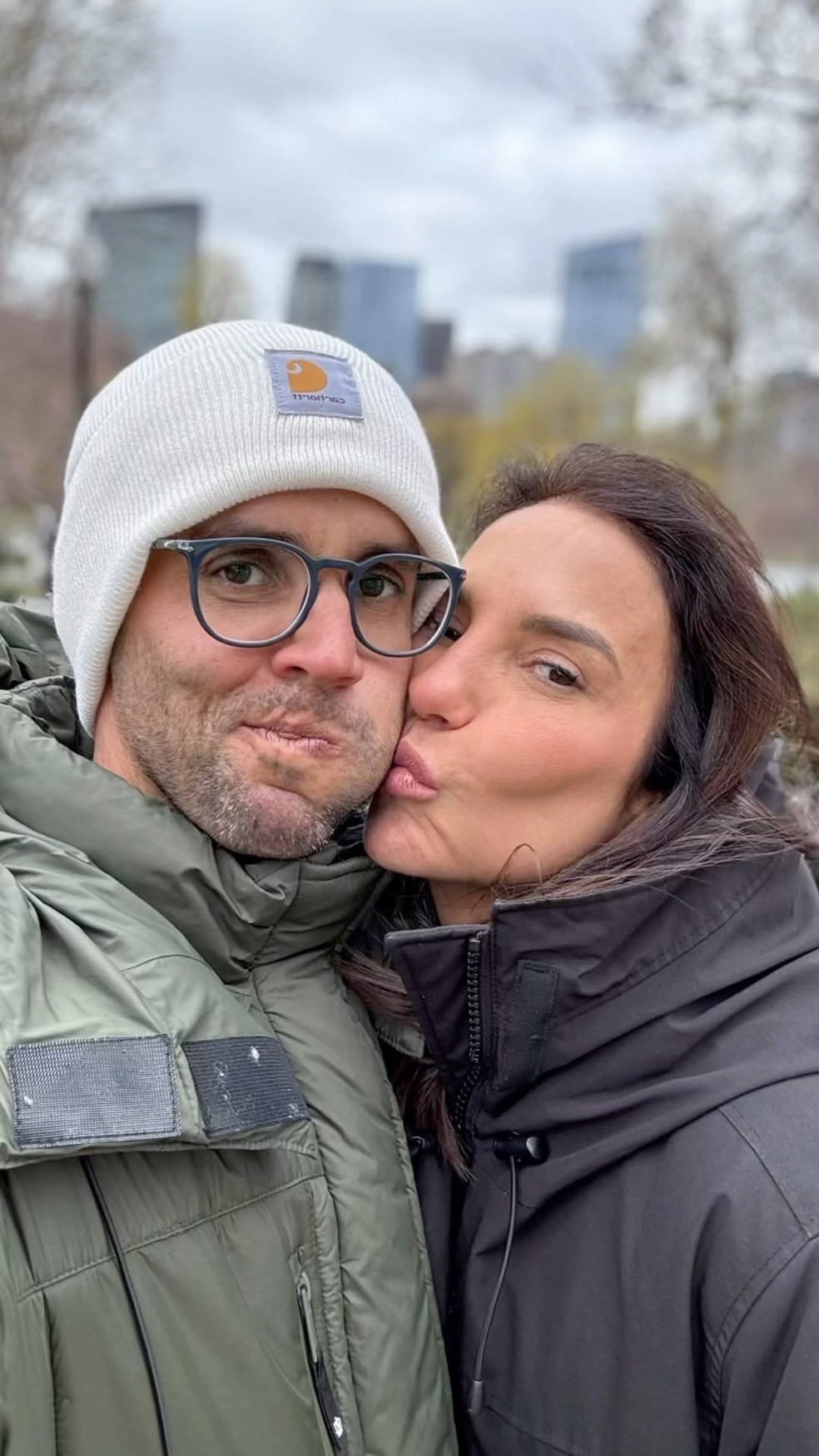 Ivete Sangalo e Daniel Cady curtem viagem aos EUA no maior chamego