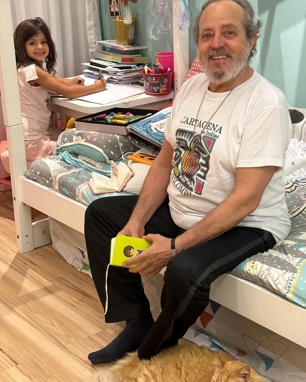 Carol Castro revela que herdou do pai devoção a São Jorge: 'Uma saudade'