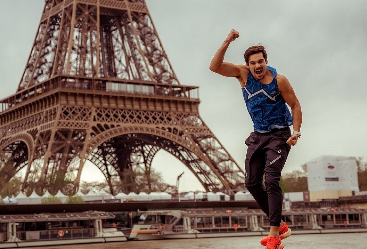 Nicolas Prattes alia Maratona Olímpica de Paris a nova novela: 'Vou num ...
