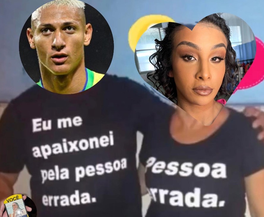 Linn da Quebrada faz meme brincando com Richarlison da Seleção: 'Me ...