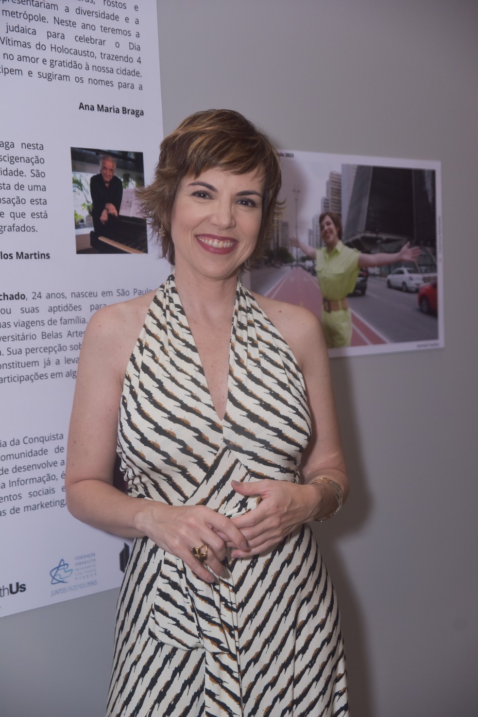 Laura Cardoso e mais famosos vão a exposição em São Paulo; fotos