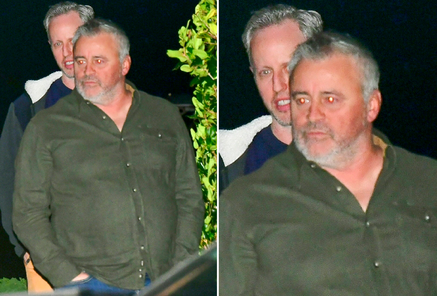 Matt LeBlanc vai a jantar com amigos na Califórnia; fotos