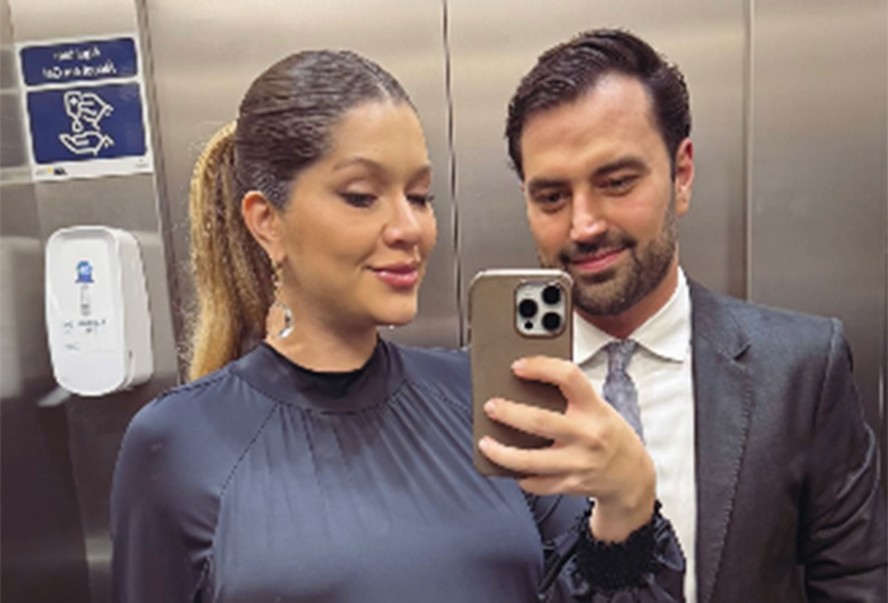 Gravidíssima, Lyandra Costa, filha de Leandro, tem 'vale night' com ...