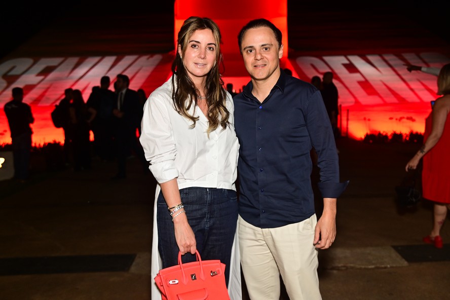 Felipe Massa vai com esposa à estreia de 'Senna', e fala sobre filho ...