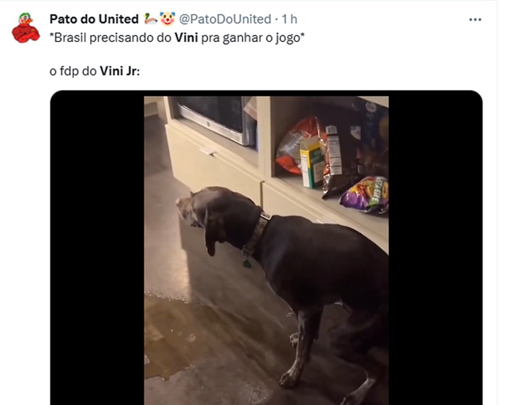 Vini Jr. perde pênalti em jogo do Brasil contra Venezuela e rende memes