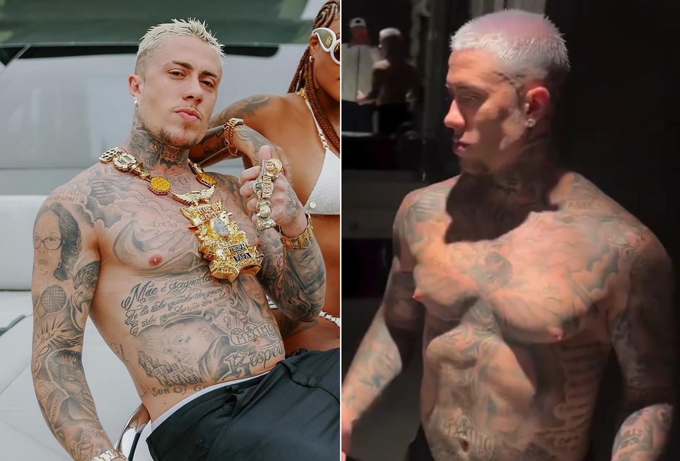 MC Daniel mostra evolução do corpo em menos de um mês; vídeo