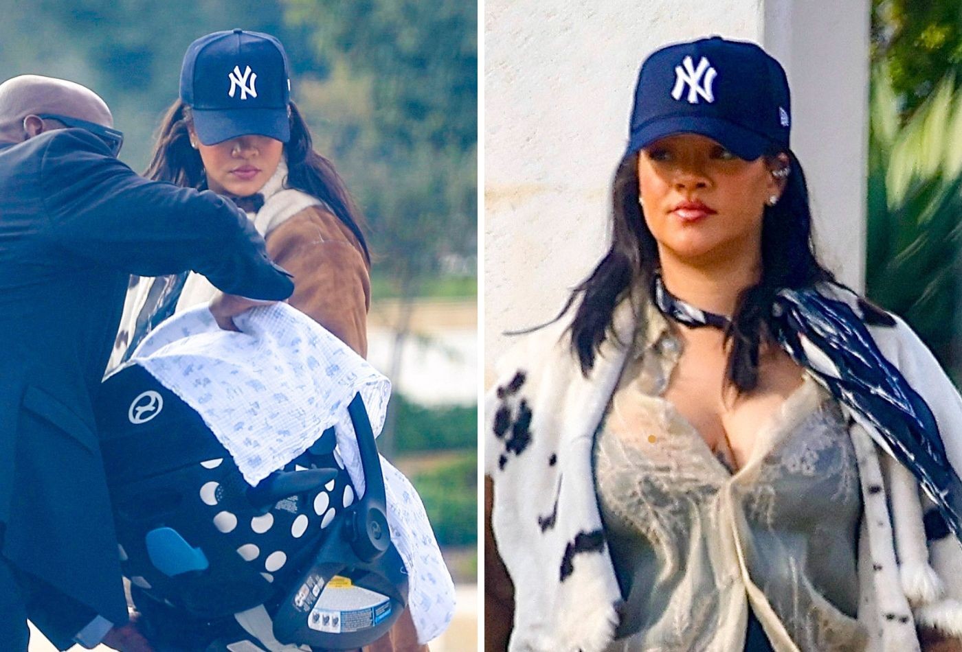 Rihanna faz primeira saída pública com a filha Rocki Irish Mayers após ...