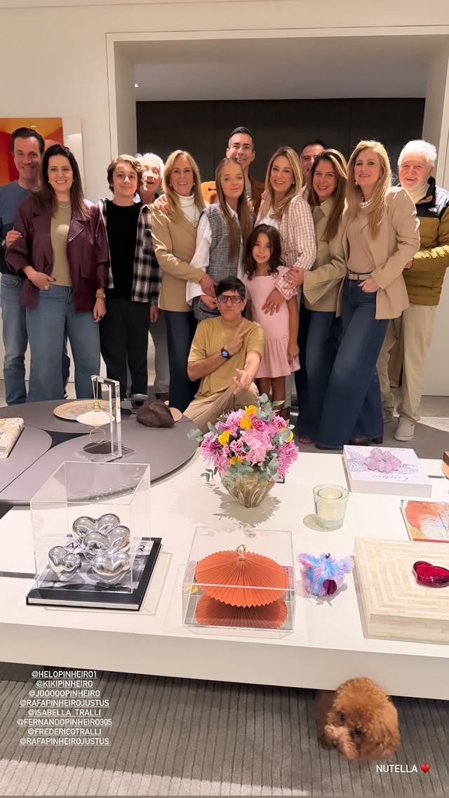 Ticiane Pinheiro ganha festa em família às vésperas dos seus 50 anos ...