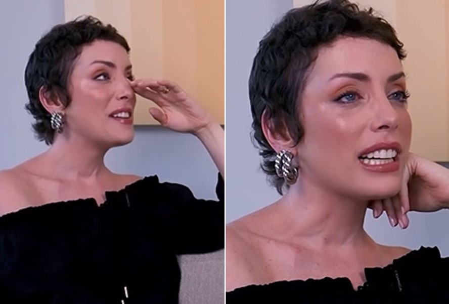 Fabiana Justus chora ao revelar conversa que teve com as filhas ao ...