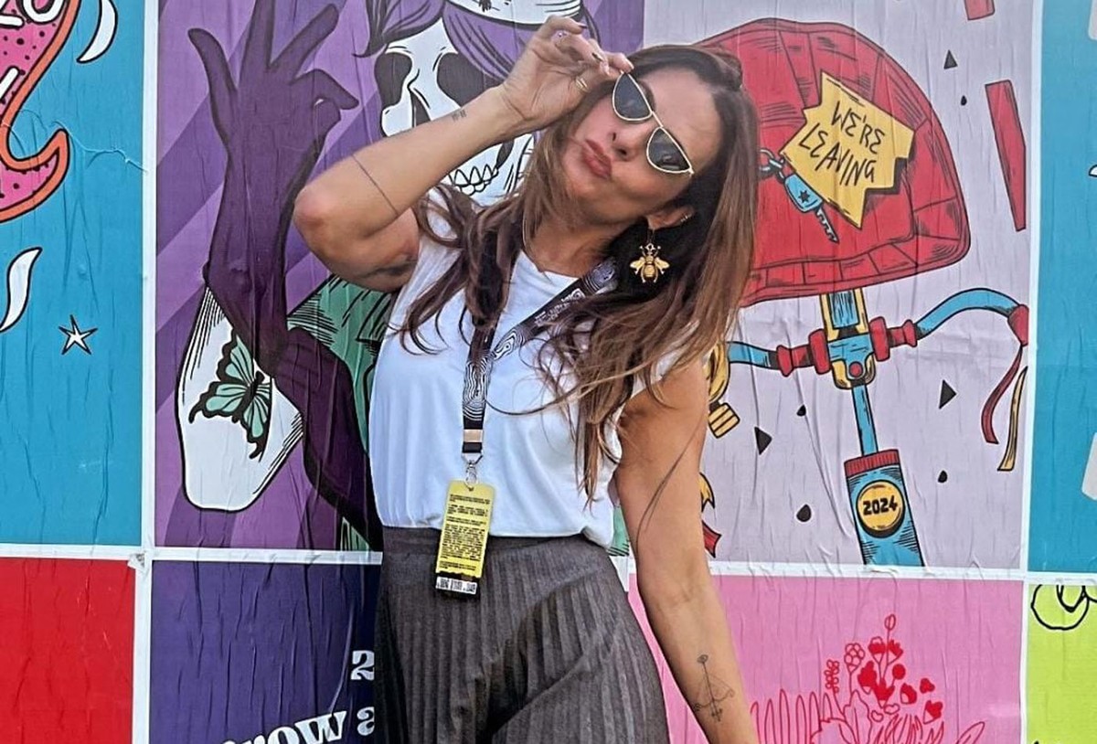 Livia Rossy conta detalhes da rotina durante o Lollapalooza