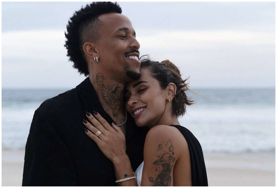 Tainá Castro se declara para Eder Militão: 'Você me traz paz'