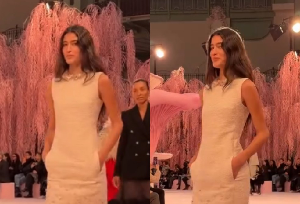 Maturidade? Bruna Marquezine assiste ao desfile de affair de João ...