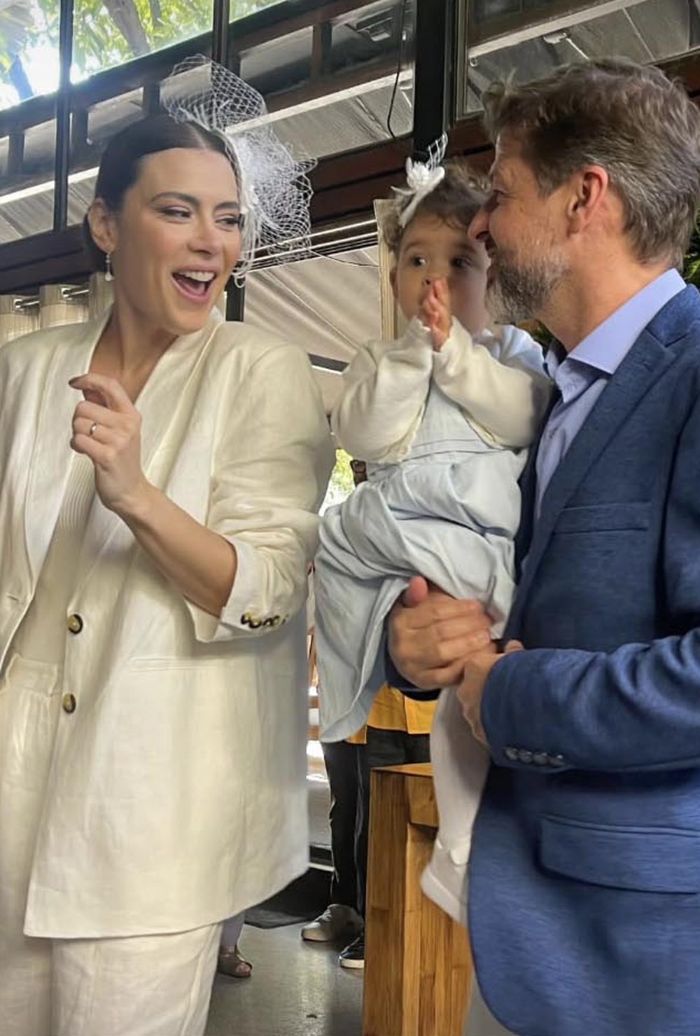 Michelle Loreto, do 'Bem Estar', se casa com diretor-geral do 'Encontro'