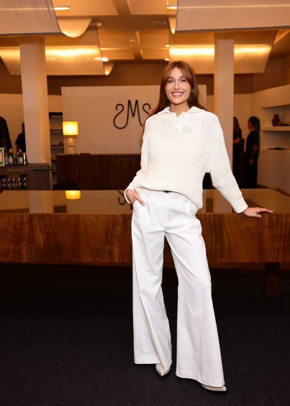 Sasha Meneghel inaugura loja em shopping de São Paulo
