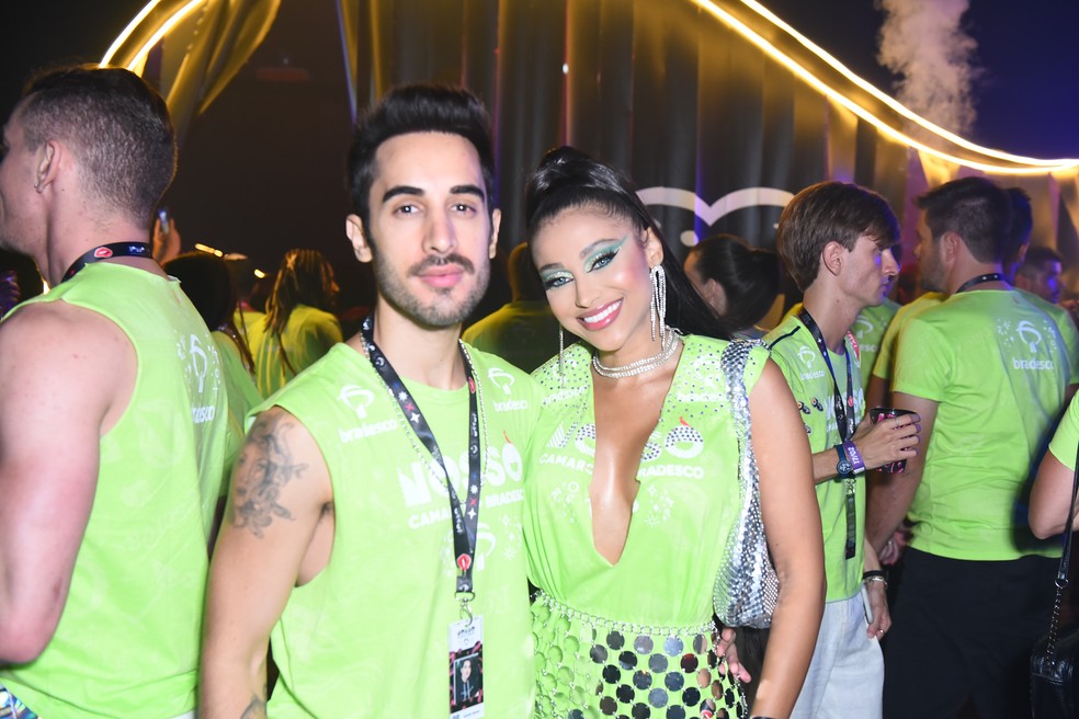 Ex-casais, Aline Riscado e Jesus Luz, e Bianca Andrade e Diogo Melim ...