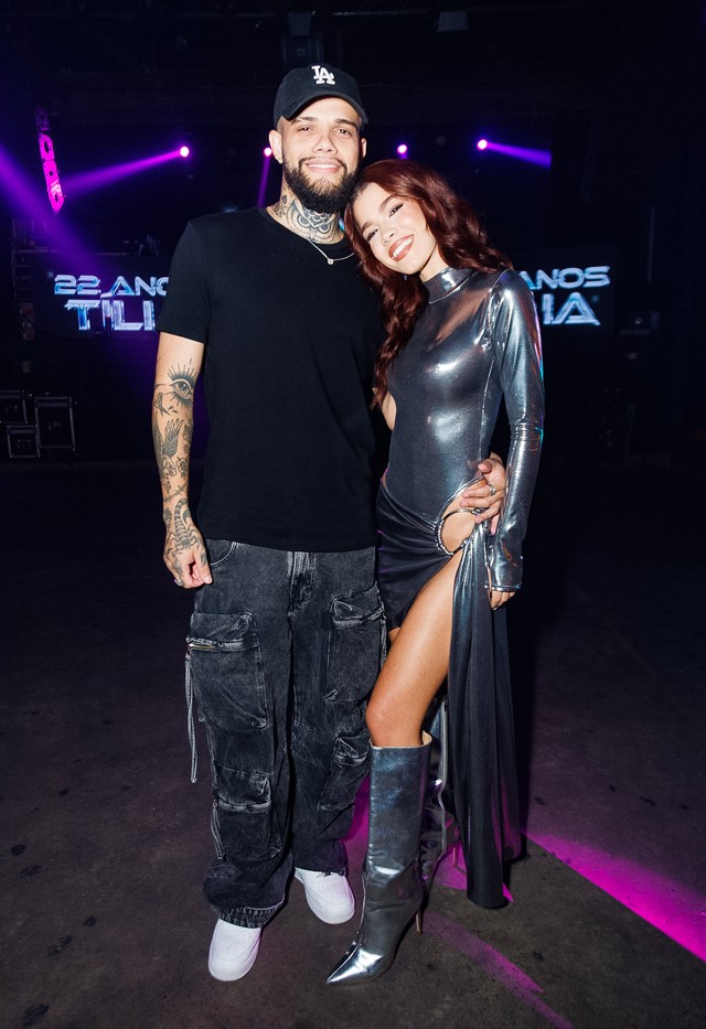 Tília, filha de Dennis DJ, comemora os 22 anos com o namorado, Yasmin ...